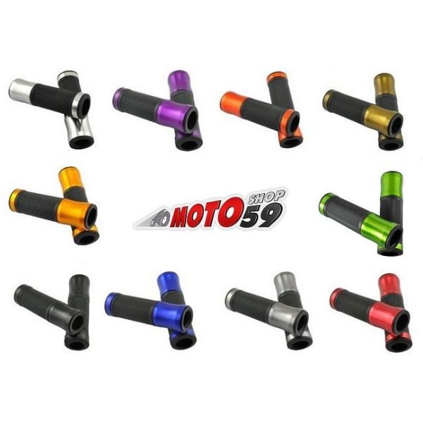 PAIRE DE POIGNÉES ALU SPORT POUR MOTOS