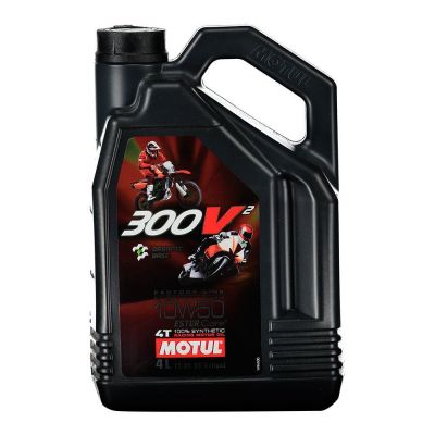 HUILE MOTEUR MOTUL 300V2 300V 2 4T FACTORY LINE 10W50